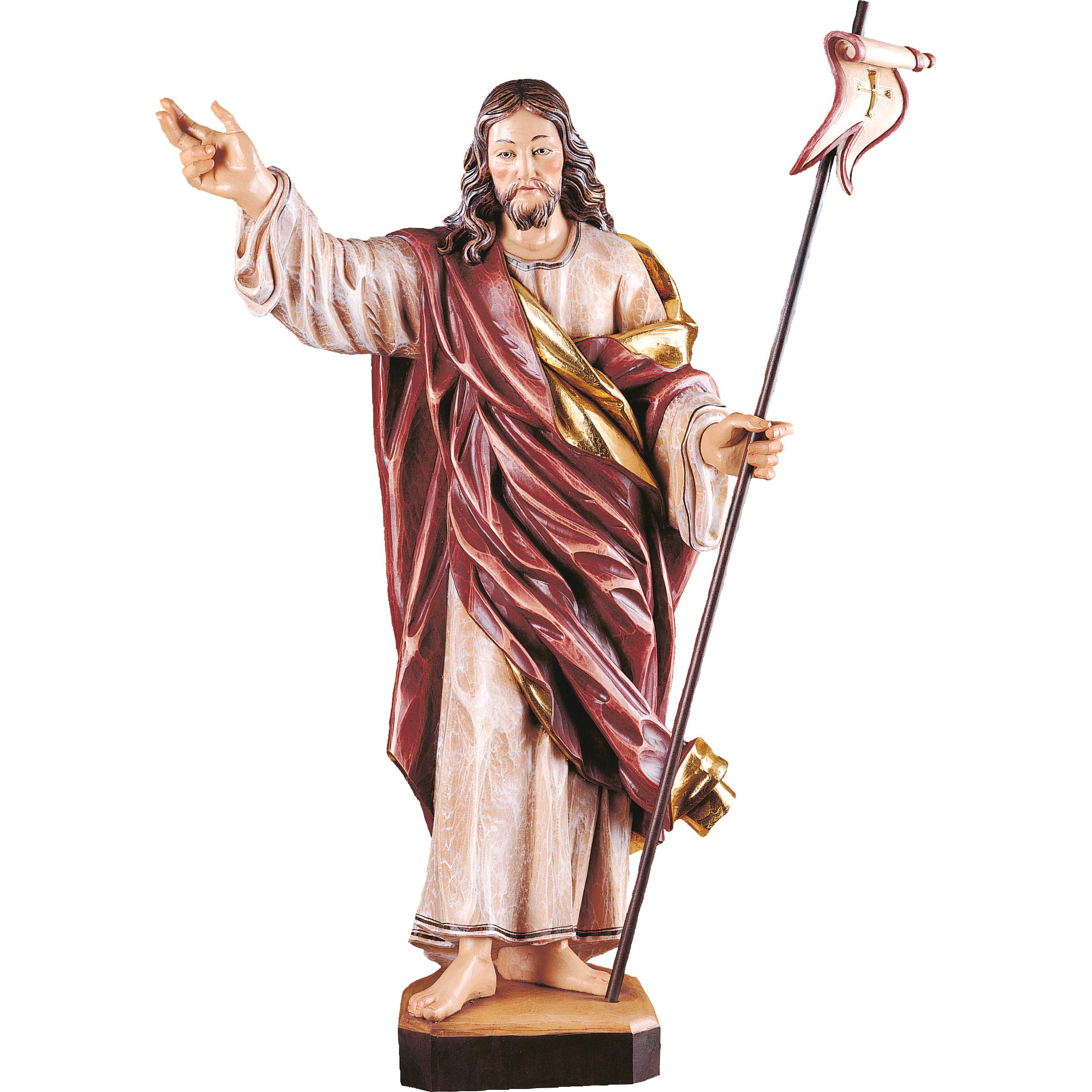 Resurrection of Christ from lime wood wooden statue | Jesus | choralis.art