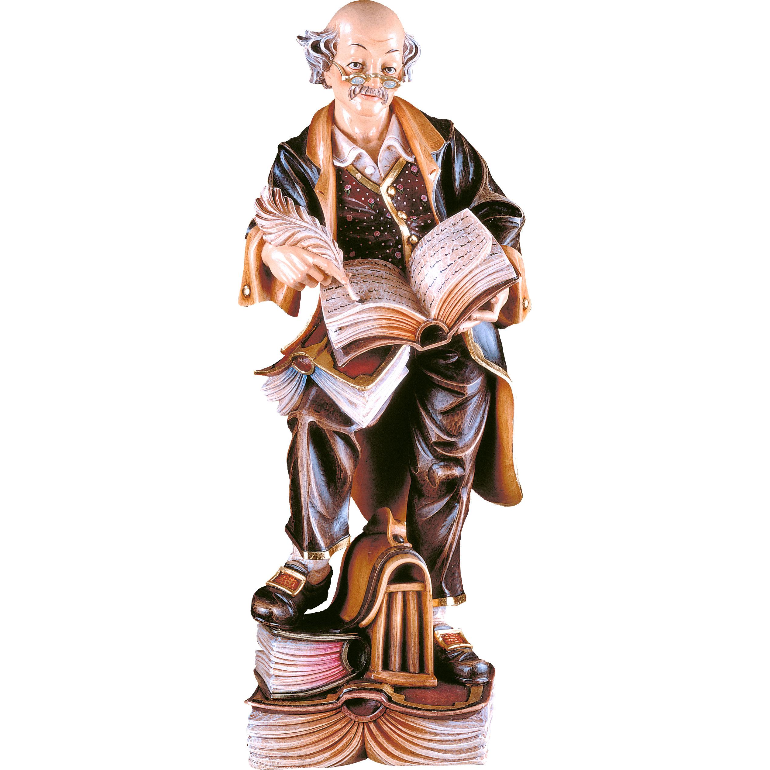 Philosopher wooden statue | Woodcarvings | choralis.art