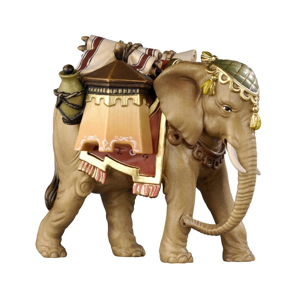 Elephant with luggage for Nativity scene - Jerusalem | Figurines ...