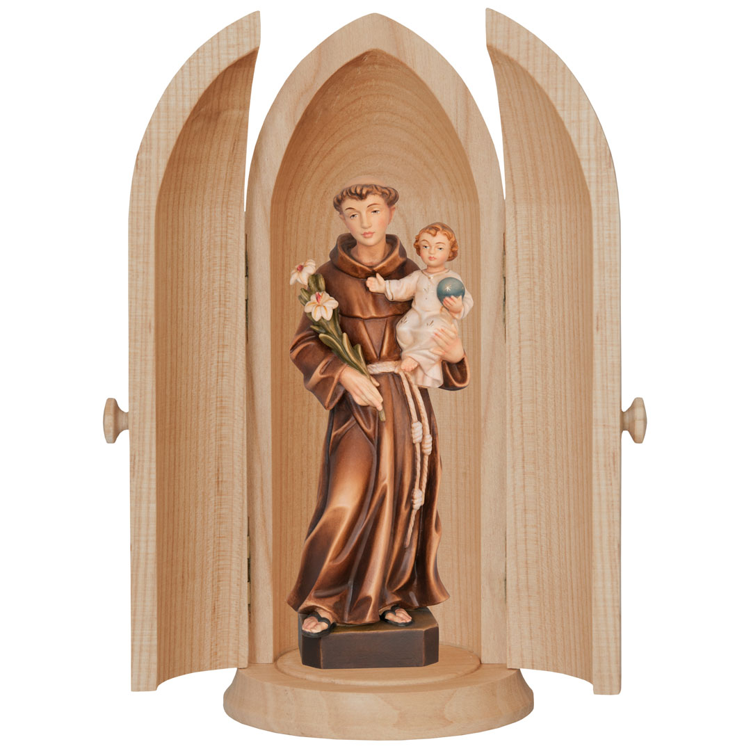 Saint Antonius in Niche | Saint Men | choralis.art