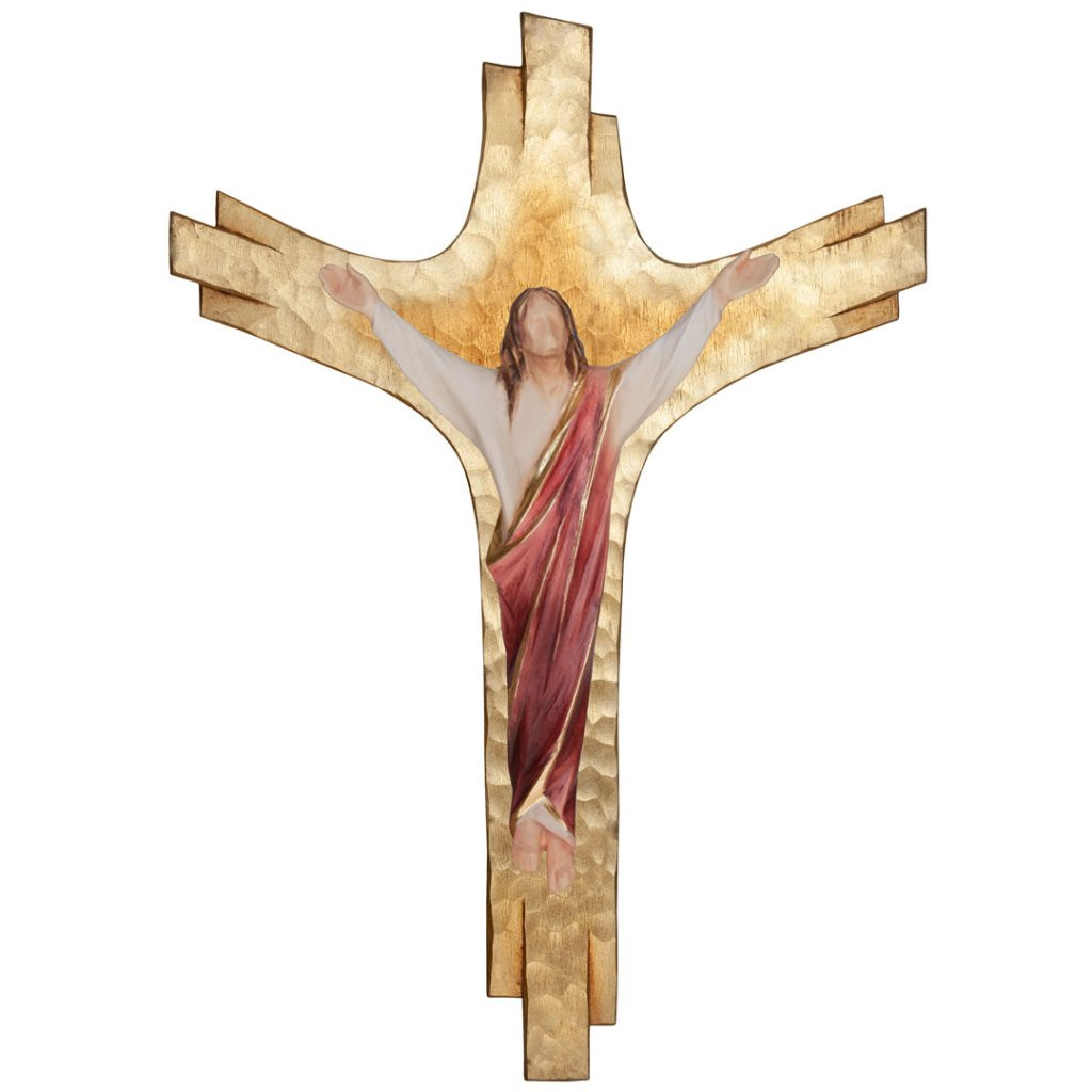 Resurrection of Jesus on ray cross | Crosses | choralis.art