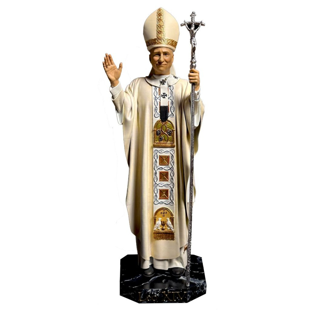 Statue of Pope Leo XIV. | Saint Men | choralis.art
